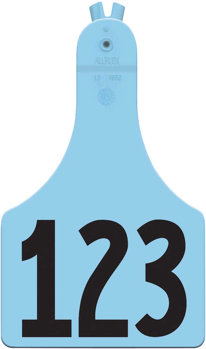 Allflex A-Tag Numbered Calf ID Ear Tags Allflex - Cattle Tags | Ear ...