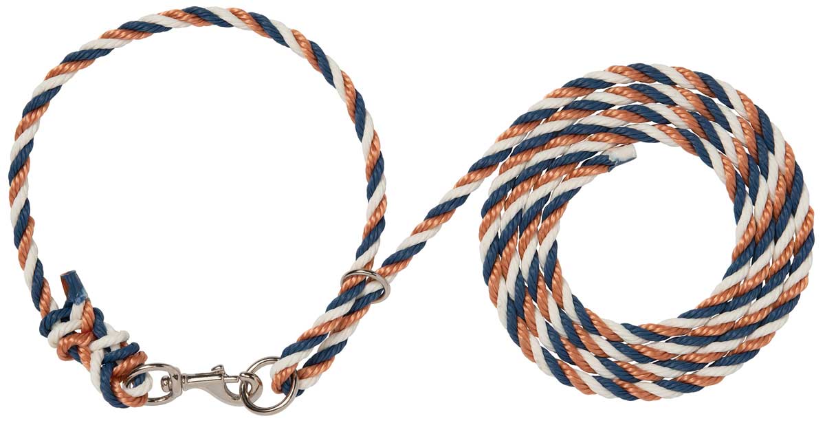 Livestock Adjustable Poly Neck Ropes Weaver Livestock - Halters Leads ...