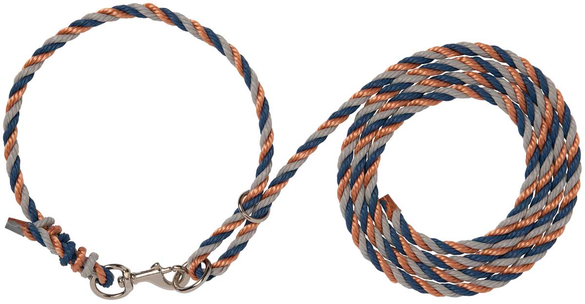 Livestock Adjustable Poly Neck Ropes Weaver Livestock - Halters Leads ...