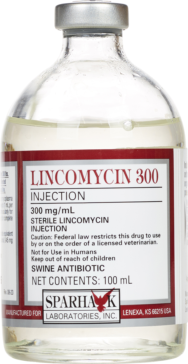 Valley Vet - Lincomycin 300 Injection Swine Antibiotic Vettek - Safe ...