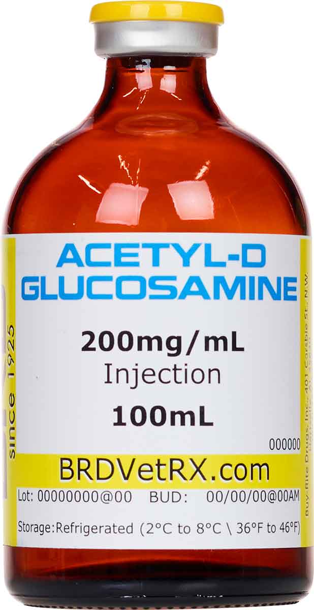 Valley Vet - Acetyl-D-Glucosamine Injection for Horses BRD Compounding ...