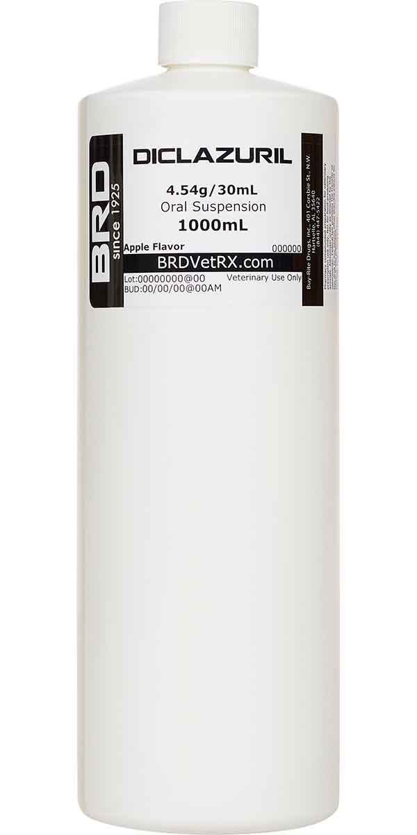 Diclazuril Oral Suspension for Horses BRD Compounding Pharmacy - Valley ...