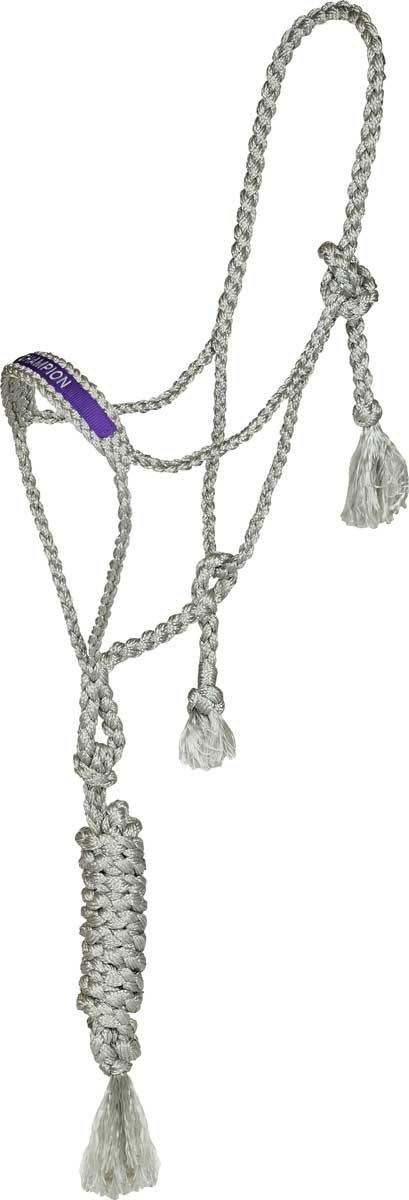 Hand Braided Premium Rope Horse Halter with Lead Oxbow Tack - Combos ...