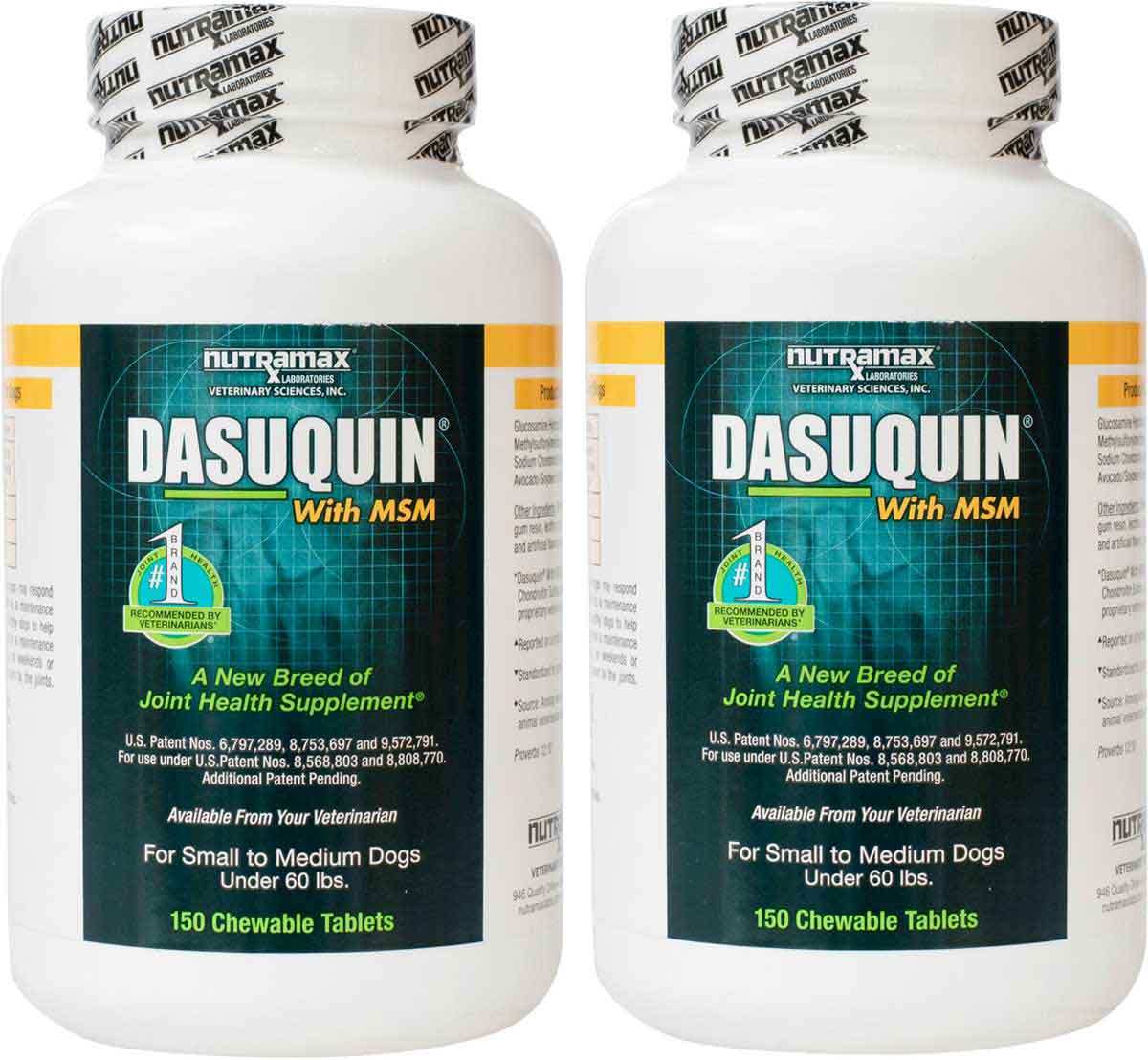 Dasuquin with MSM Chewable Tablets for Dogs Nutramax Laboratories ...