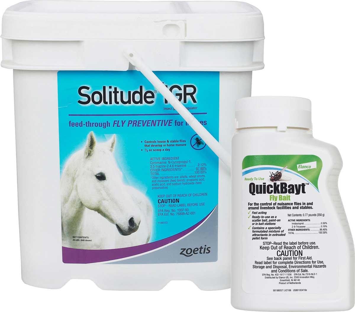 Solitude IGR Insect Growth Regulator Feed-Through Fly Preventive Zoetis ...