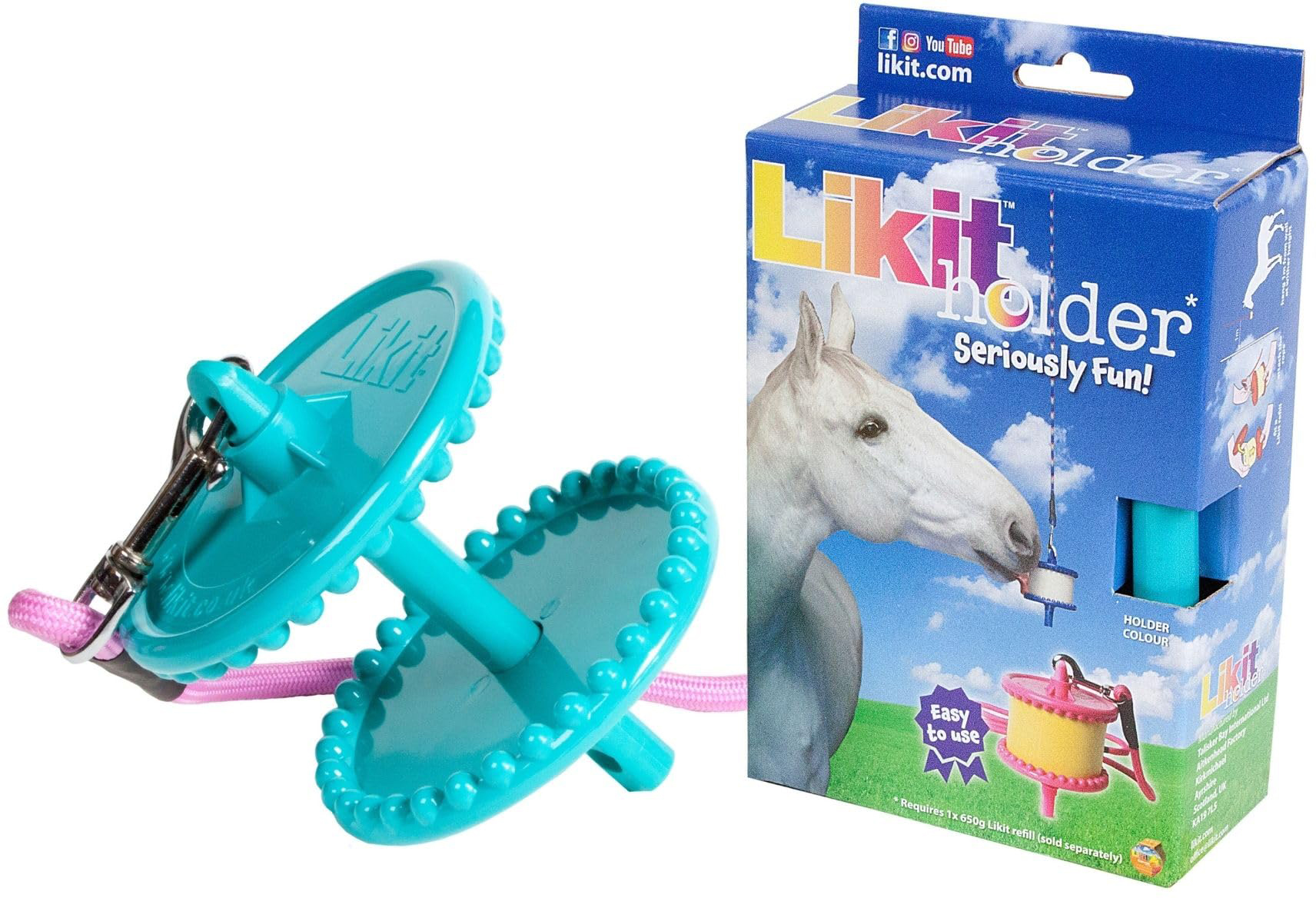 Likit Holder Equine Boredom Relief Toy Likit - Valley Vet Supply ...