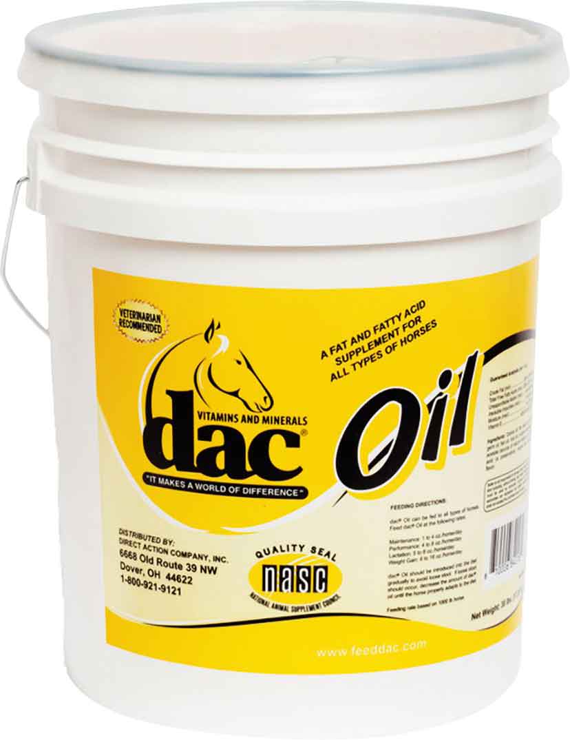 Valley Vet - dac Oil for Horses dac - Weight Builders | Supplements ...