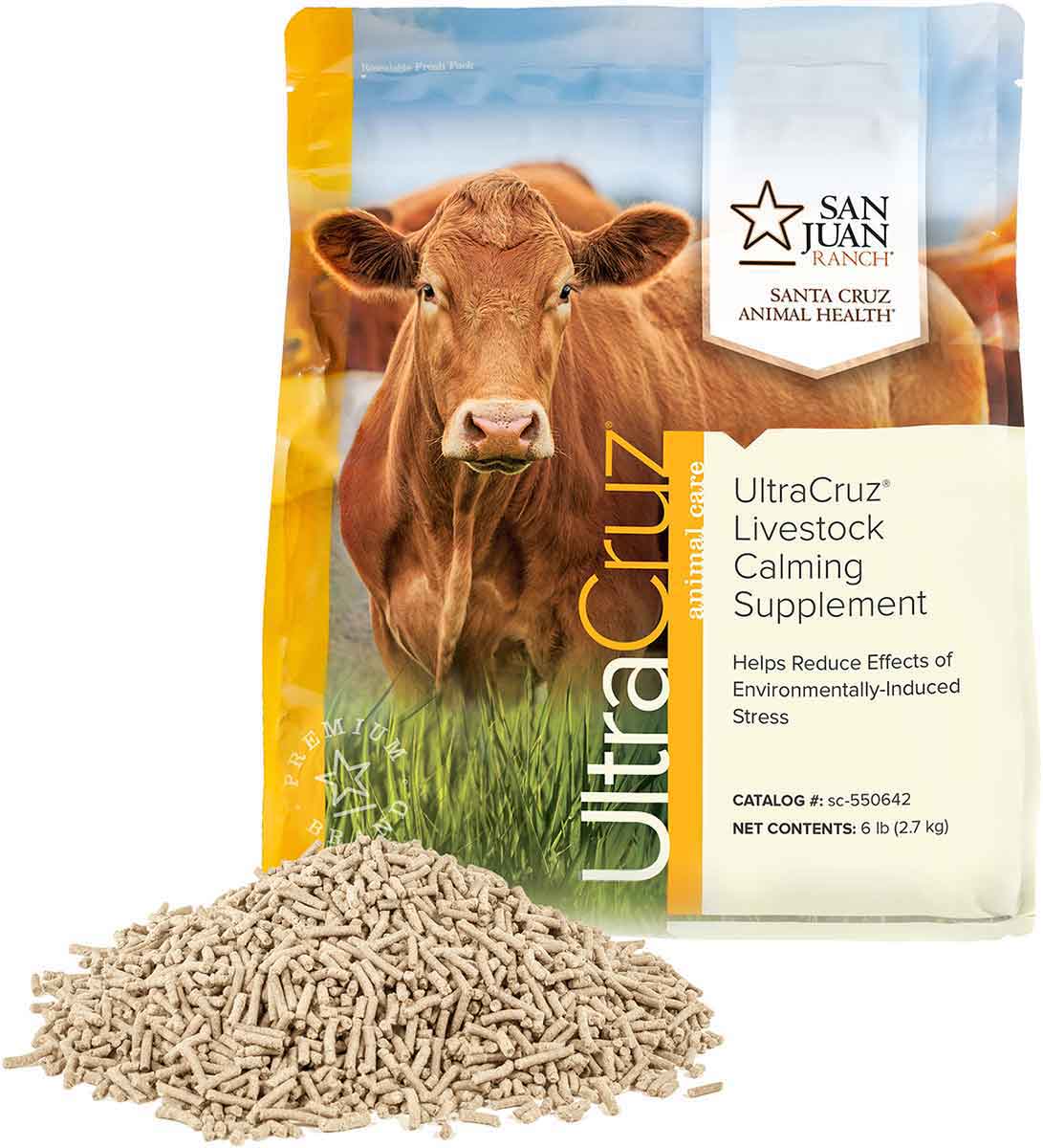 Valley Vet - UltraCruz Livestock Calming Pellets for Cattle, Goats ...