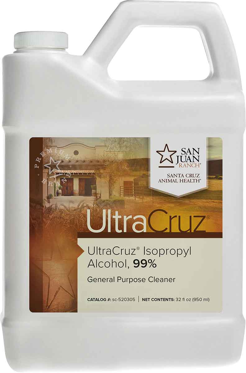 Valley Vet - UltraCruz Isopropyl Alcohol 99% Ultra Cruz - Disinfectants ...