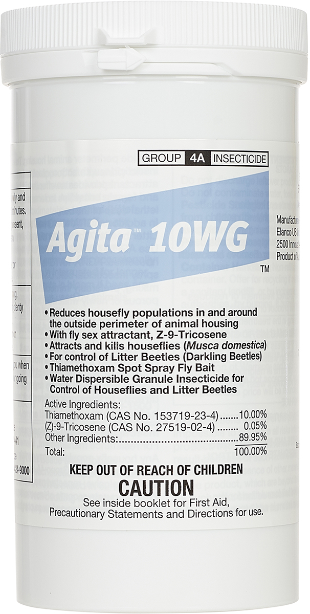 Agita 10 WG Insecticide Elanco Animal Health - Valley Vet Supply | Fly ...
