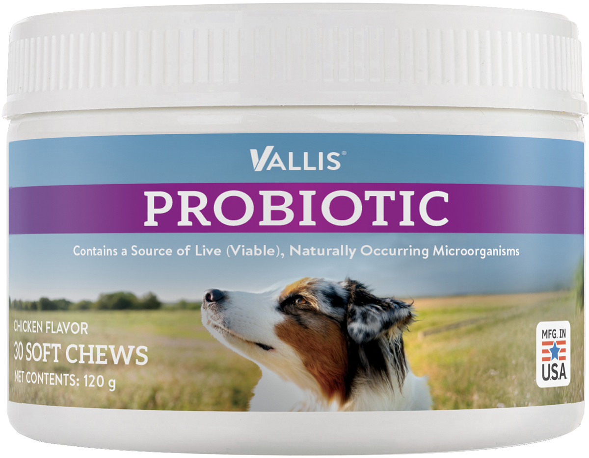 Valley Vet - Vallis Probiotic Soft Chews for Dogs Valley Vet Supply ...
