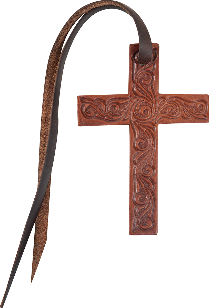 Valley Vet - Tooled Leather Cross Equibrand - Home