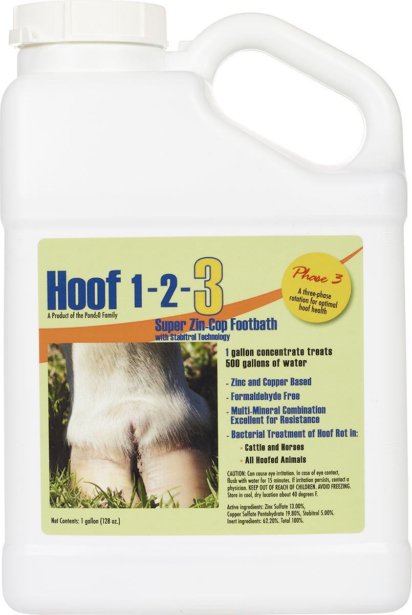 Valley Vet - Hoof 1-2-3 Phase 3 Super Zinc-Copper Footbath Aquavet ...